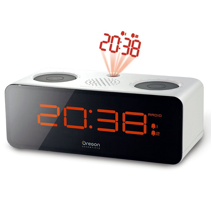 OS-RRA320-P OREGON SCIENTIFIC Radio réveil avec double alarme et ...